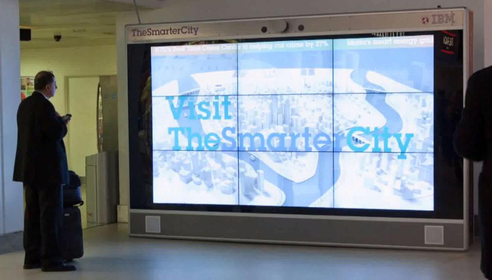 IBM shows its 'The Smarter City' campaign on the Interactive Monster ...