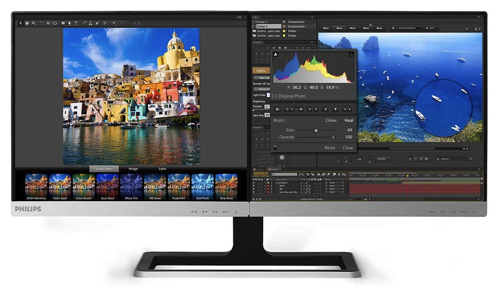 Philips integra en su monitor Brilliance 19DP6QJNS dos paneles IPS de 19”