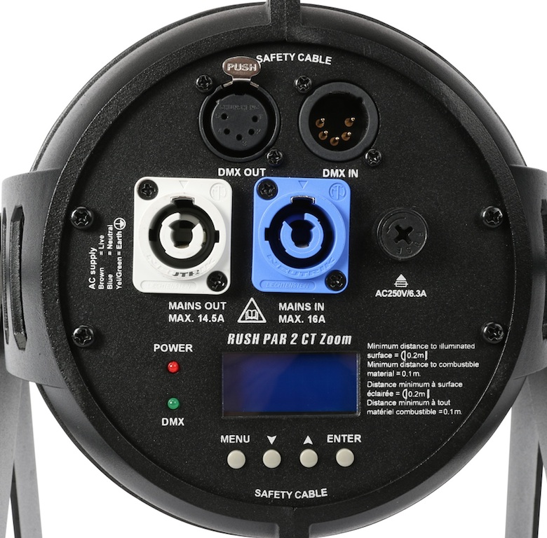 Martin presenta su nuevo foco Rush Par 2 CT Zoom para grandes instalaciones