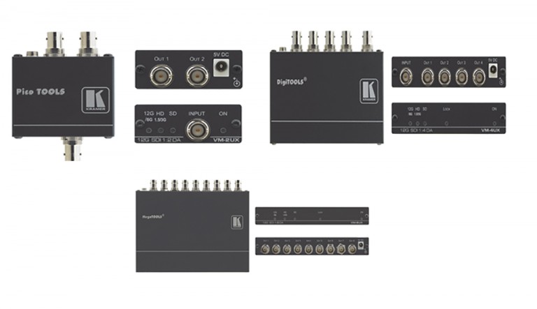 Kramer amplía su catálogo con distribuidores 12G-SDI de alta gama para ProAV