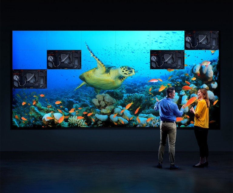 Barco redefines LCD video wall design with UniSee