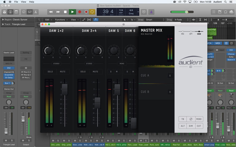Audient actualiza el mezclador virtual iD Mixer para hacerlo aún más ...