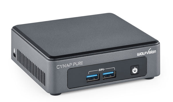 Wolfvision Cynap Pure: sistema de presentación inalámbrico Byod