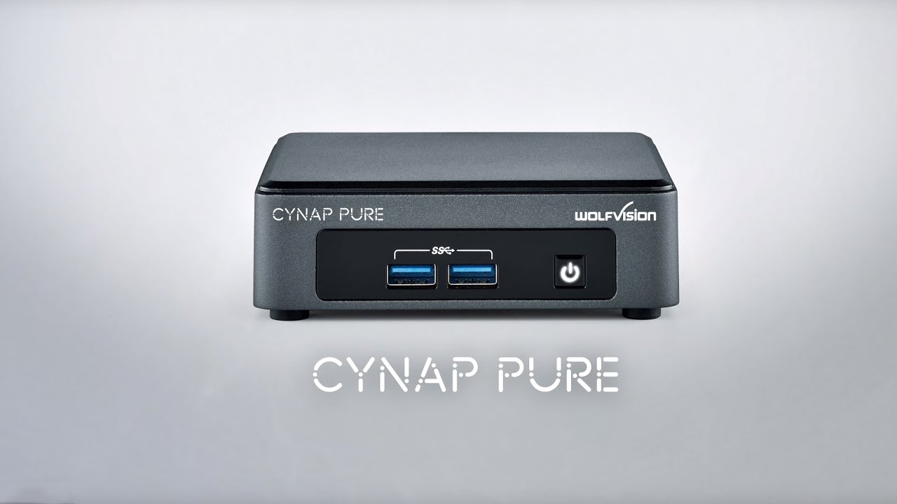 Wolfvision Cynap Pure: sistema de presentación inalámbrico Byod