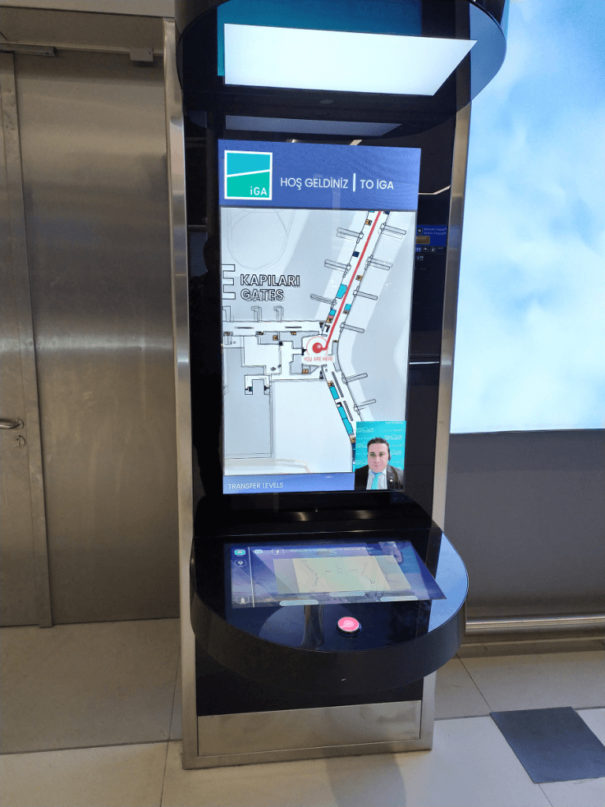 Istanbul Airport installs interactive kiosks with video conferencing