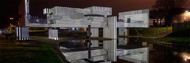 Apollo Pavilion celebra su 50 aniversario con un mapping a gran escala