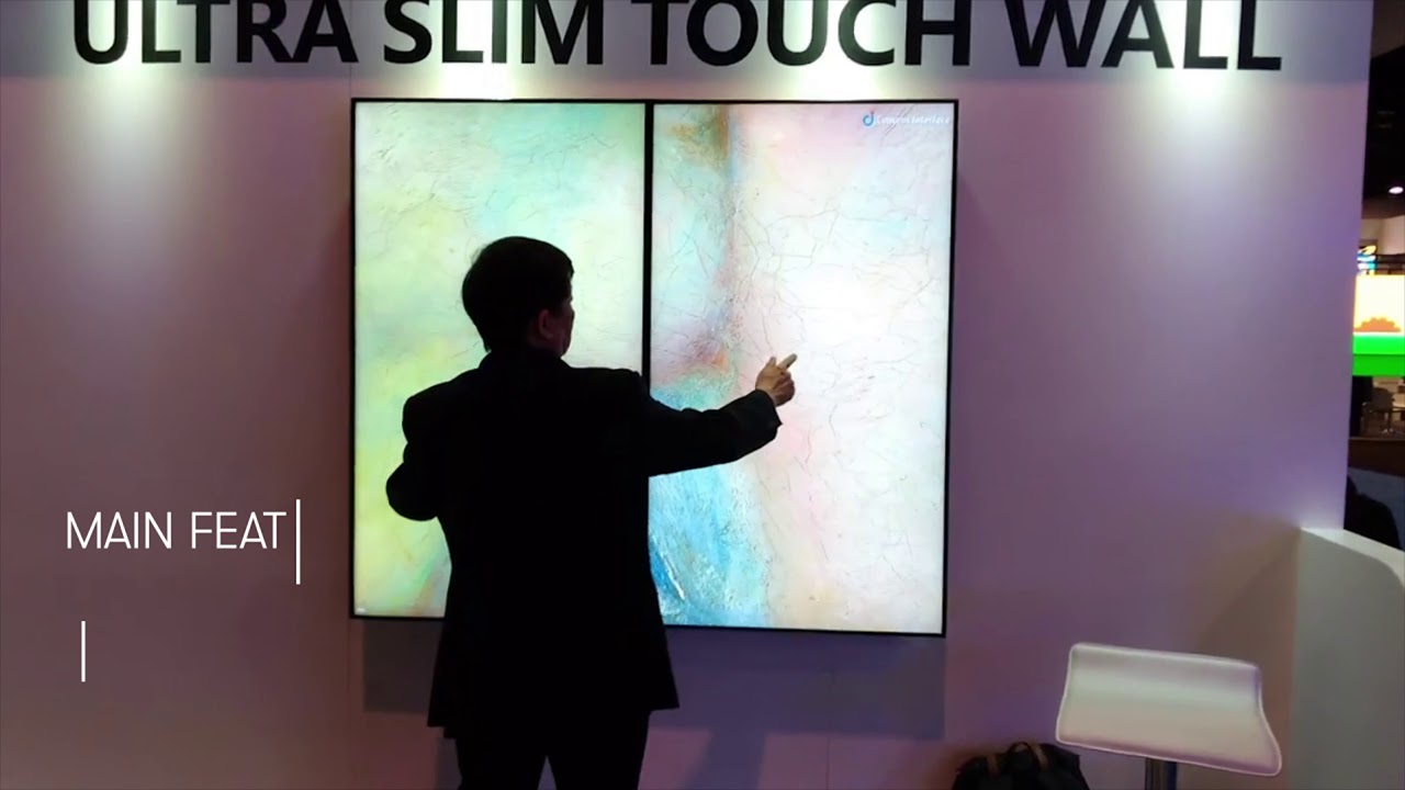Displax Tile: pantalla todo en uno de 55" para videowalls táctiles de ...