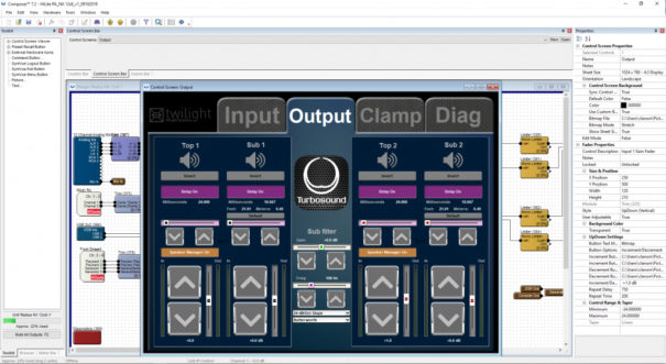 Symetrix Composer 7.2 ofrece monitorización para amplificadores Powersoft