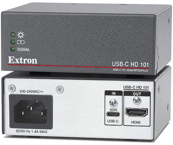 Extron diseña la interfaz USB-C a HDMI para aportar fiabilidad en ...