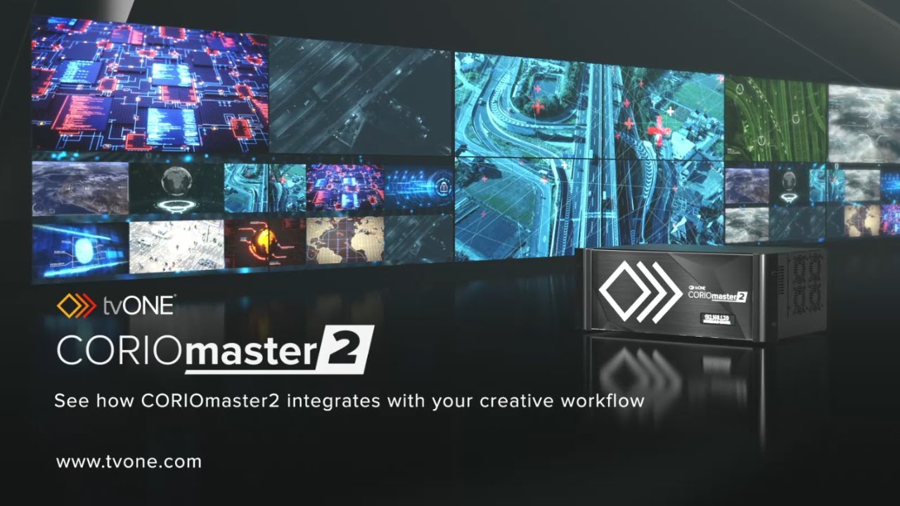 tvONE CORIOmaster2: potente procesador de videowall compatible con ...