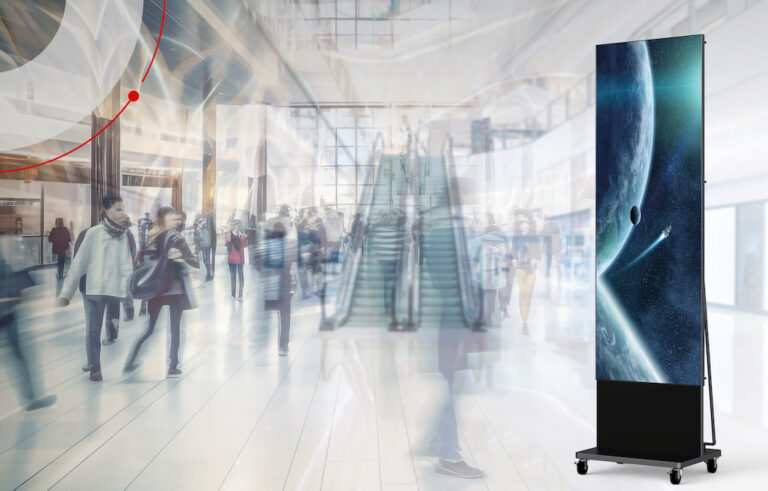 Hikvision presenta el póster publicitario Led DS-D4212MI-070(B)