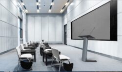 MaxHub SL22MC: atril inteligente con tecnología táctil capacitiva